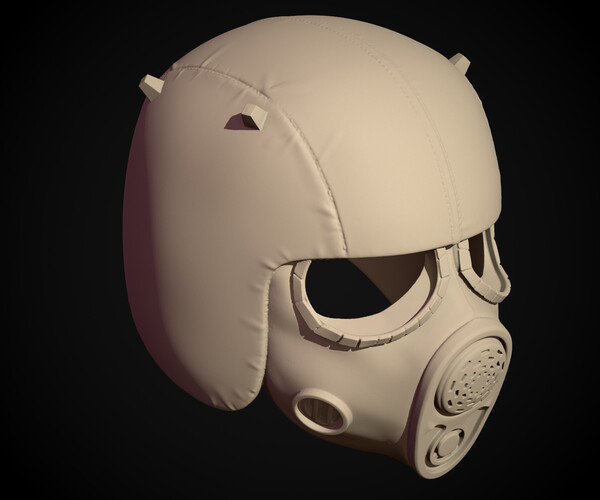 ArtStation - Printable stalker helmet with parts (STL) | Resources