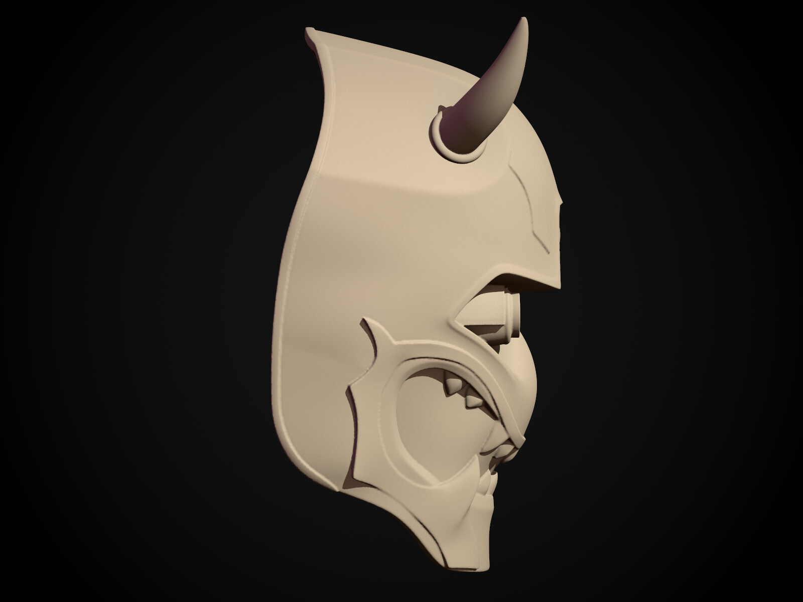 ArtStation - Printable Sci-Fi Demon Mask (STL) | Resources