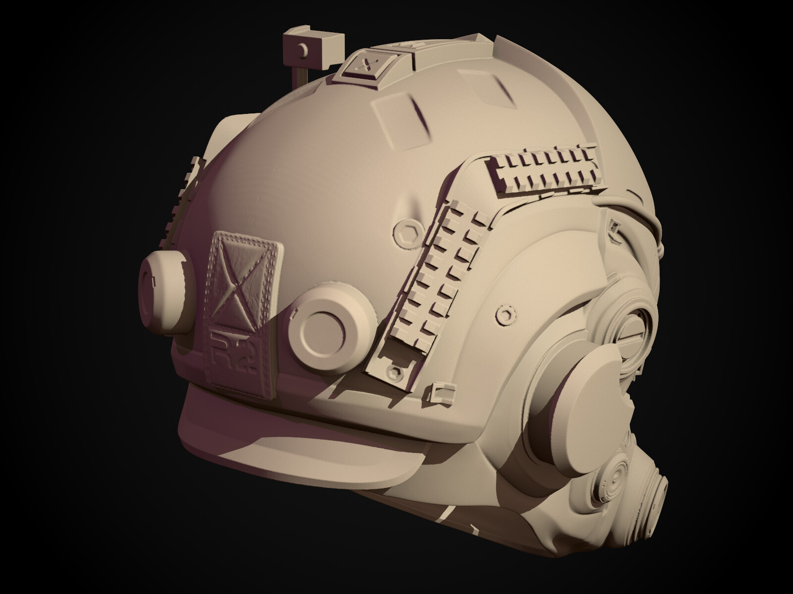 ArtStation - Printable TitanFall Pilot Helmet | Resources