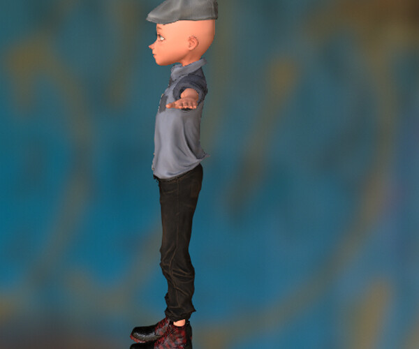 ArtStation - Boy 3d character for games and animation | Game Assets