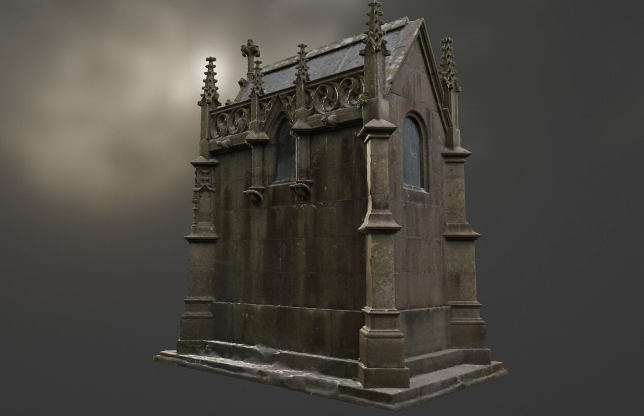 ArtStation - Tomb vault 1830 (photogrammetry) | Resources