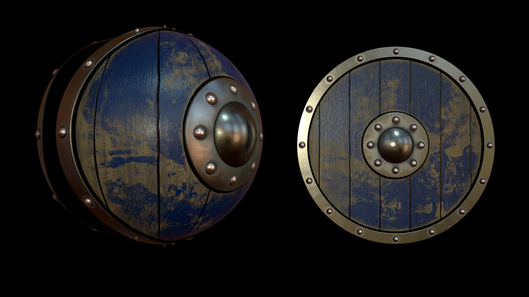 Samur Art - Procedural Round Shield Material Tutorial