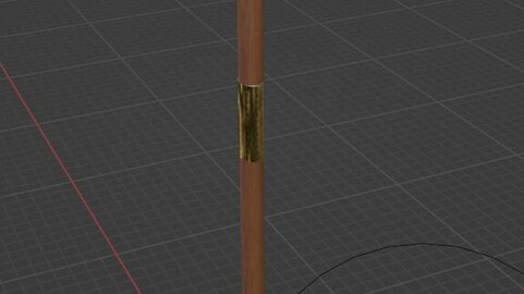 ArtStation - Basic Elemental Staff | Game Assets