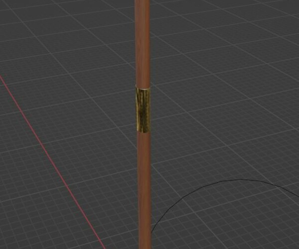ArtStation - Basic Elemental Staff | Game Assets