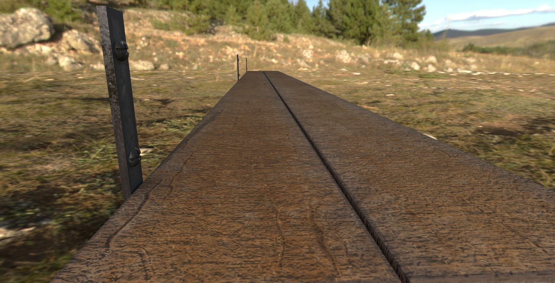 ArtStation - 3D riser staircase, PBR textures | Game Assets