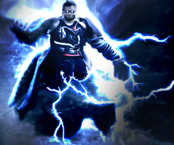 ArtStation - Man of thunder | Artworks