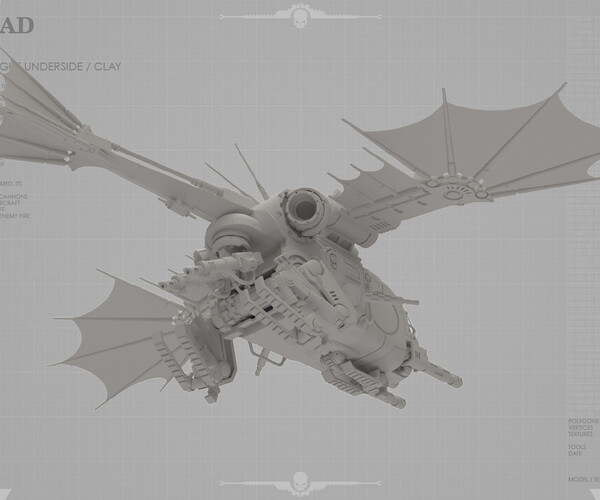 ArtStation - Ironclad Glider | Game Assets