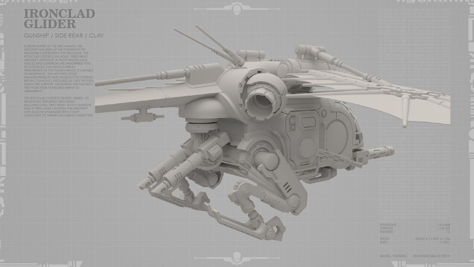 ArtStation - Ironclad Glider | Game Assets