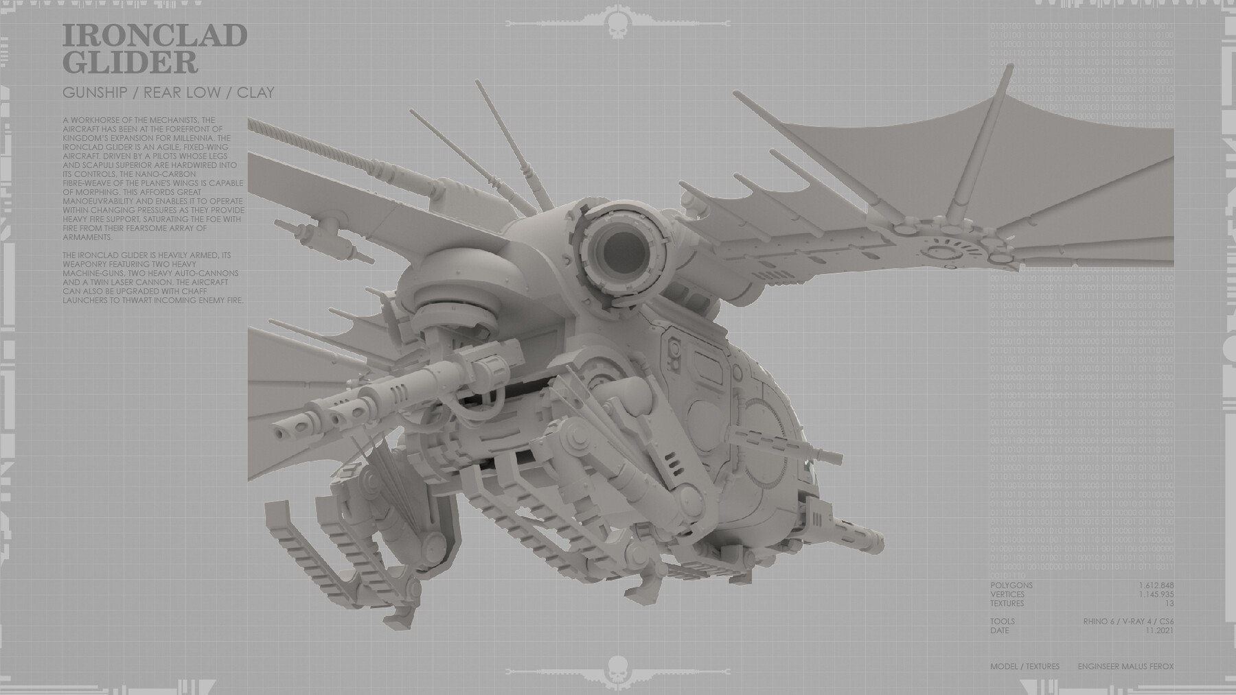 ArtStation - Ironclad Glider | Game Assets