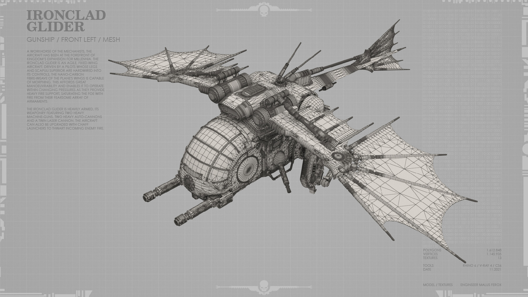 ArtStation - Ironclad Glider | Game Assets