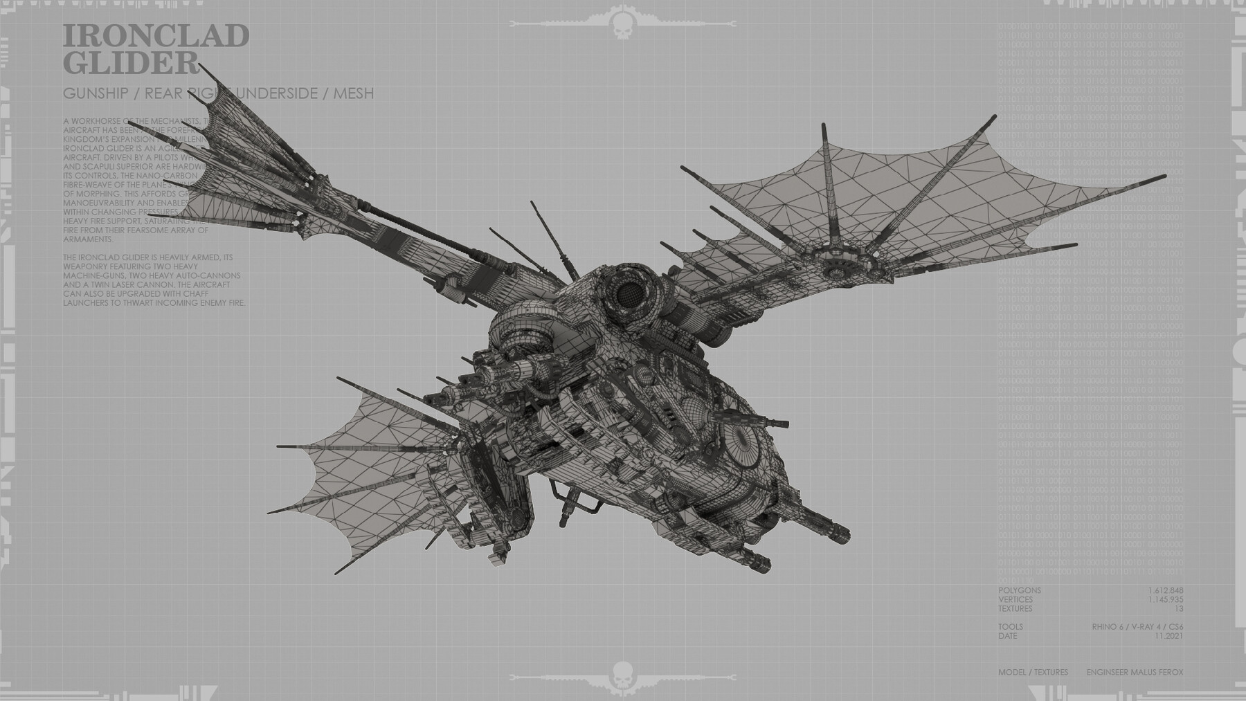ArtStation - Ironclad Glider | Game Assets