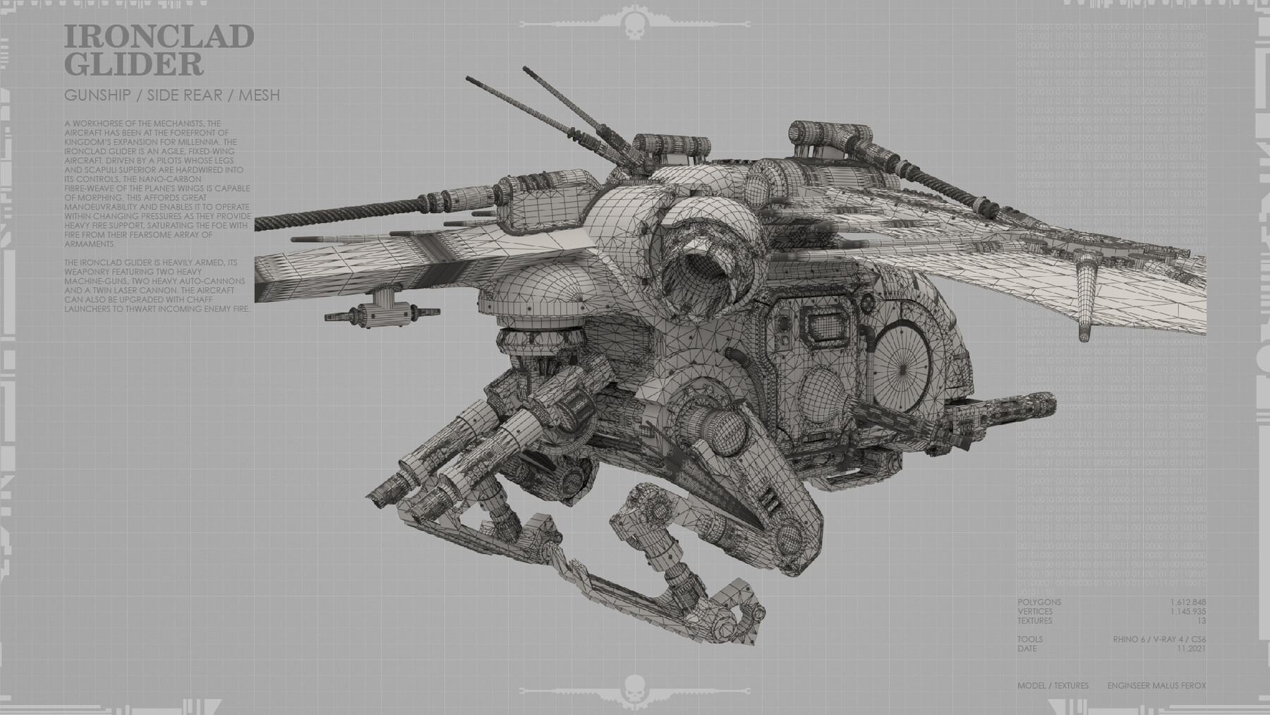 ArtStation - Ironclad Glider | Game Assets