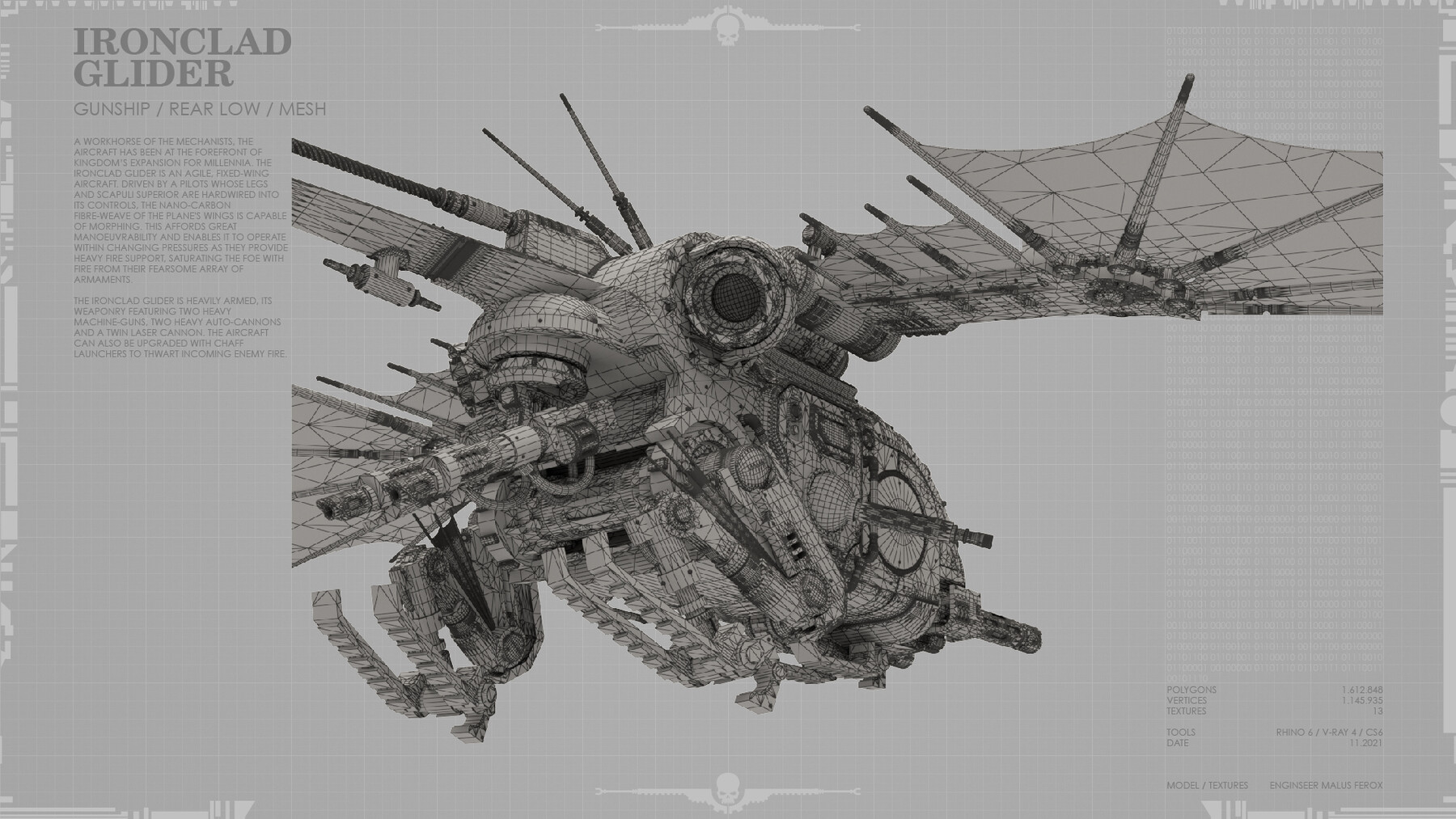ArtStation - Ironclad Glider | Game Assets