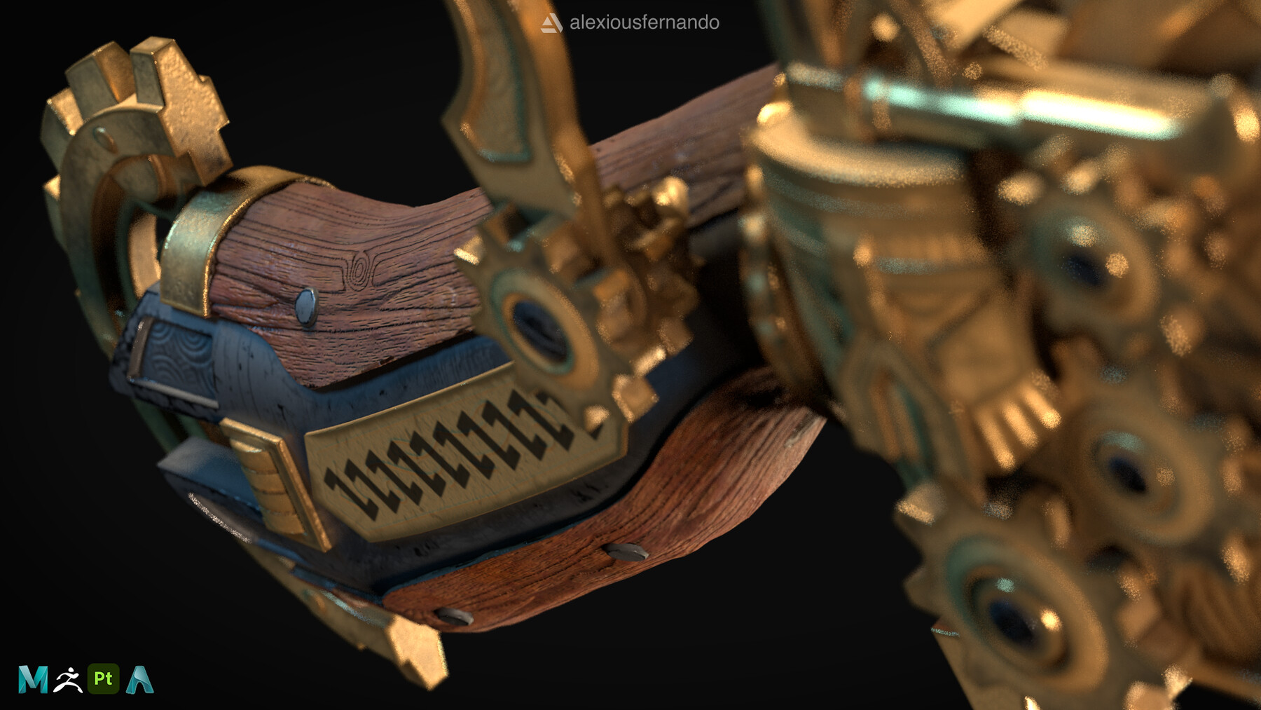 ArtStation - Dwarf Gun - 3D Model | Game Assets