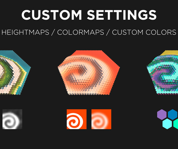 ArtStation - HEXAGONA Procedural Board | Resources