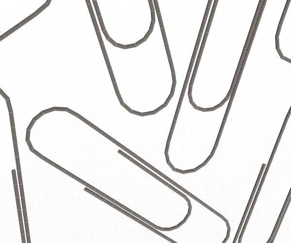 ArtStation - Paper Clip Collection | Resources