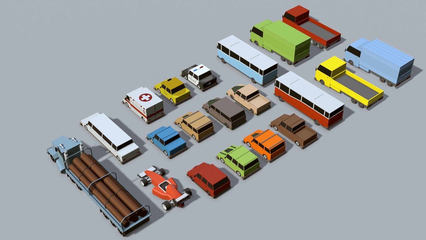 ArtStation - Race Track Collection for Games | Game Assets