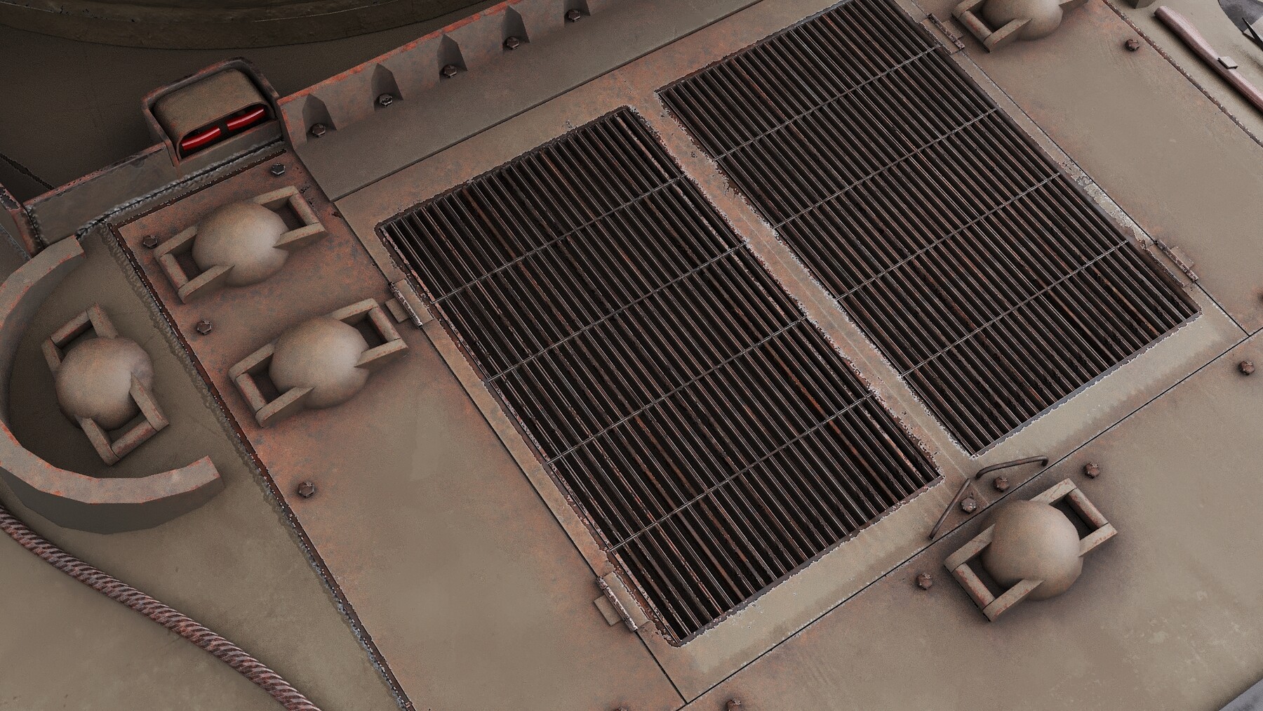 ArtStation - Tank M4A2 76W | Game Assets