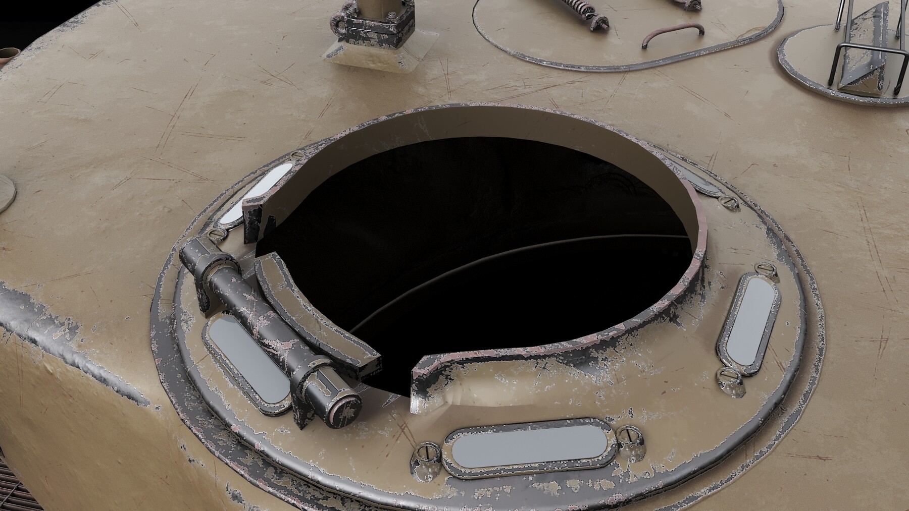 ArtStation - Tank M4A2 76W | Game Assets