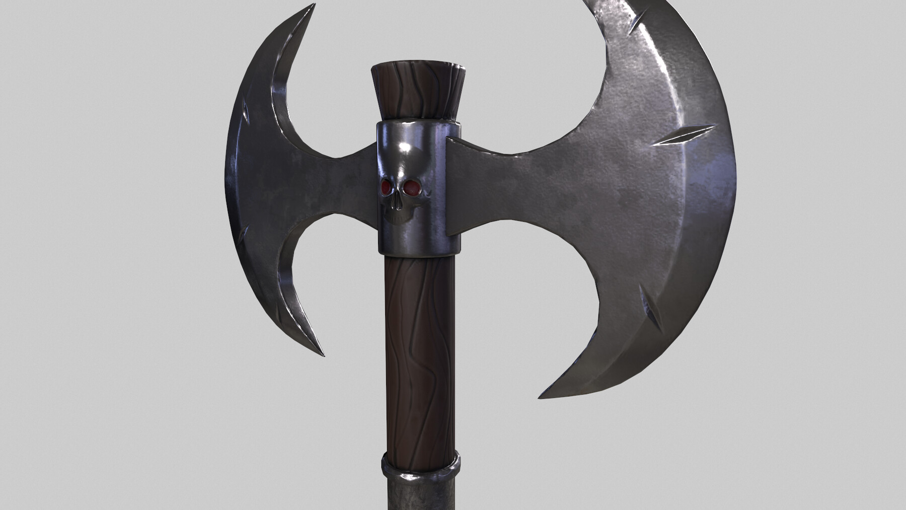 ArtStation - Double Warrior Axe Stylized 3D model | Game Assets