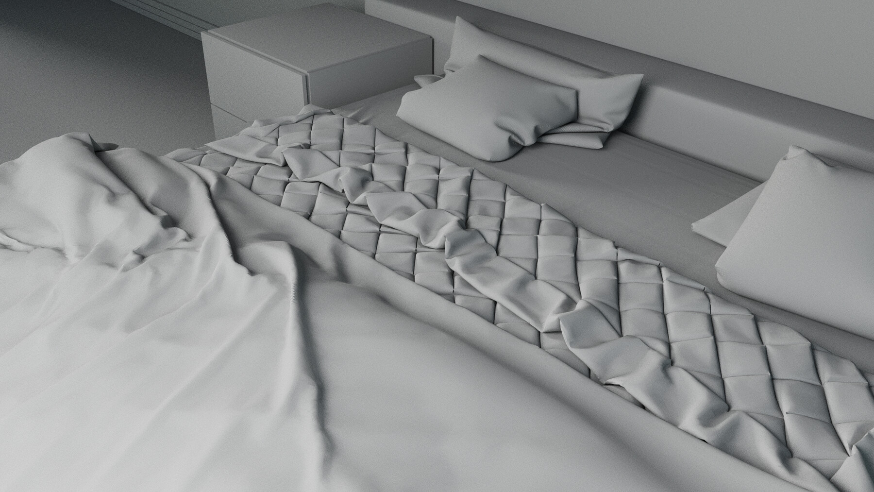 ArtStation - simple bedroom | Game Assets