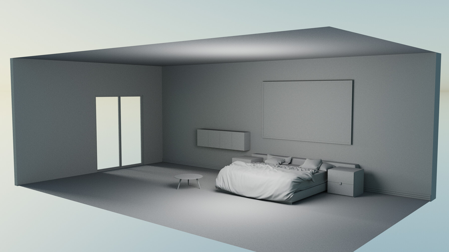 ArtStation - simple bedroom | Game Assets