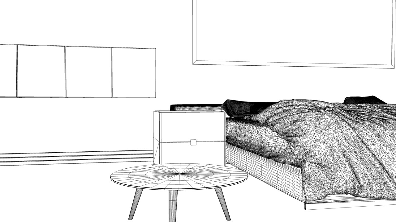 ArtStation - simple bedroom | Game Assets