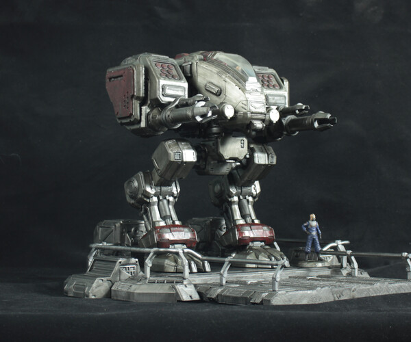 ArtStation - Goliath - Starcraft 2 3D Print | Resources