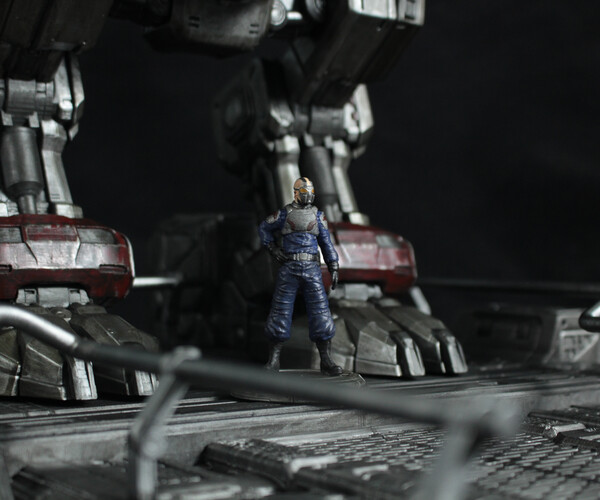 ArtStation - Goliath - Starcraft 2 3D Print | Resources