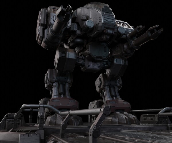 ArtStation - Goliath - Starcraft 2 3D Print | Resources