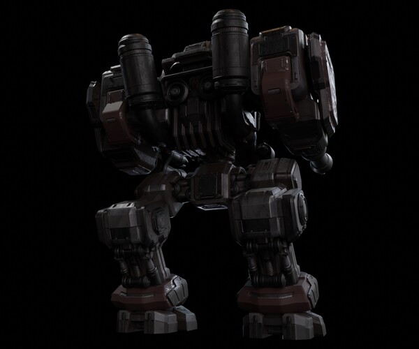 ArtStation - Goliath - Starcraft 2 3D Print | Resources