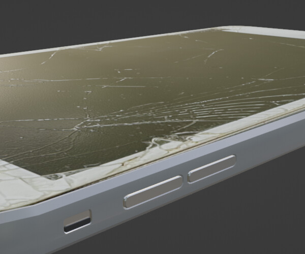 ArtStation - Broken IPhone 8 | Resources