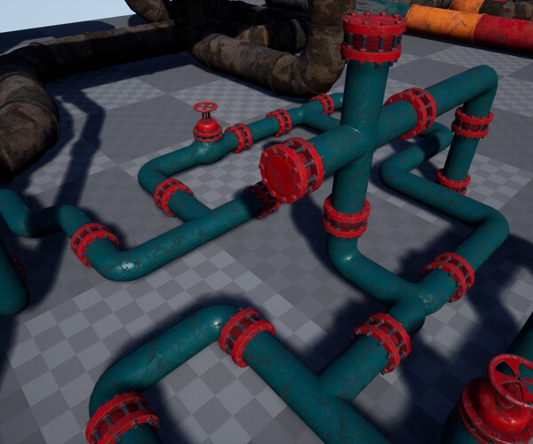 ArtStation - Modular Pipes Pack | Game Assets