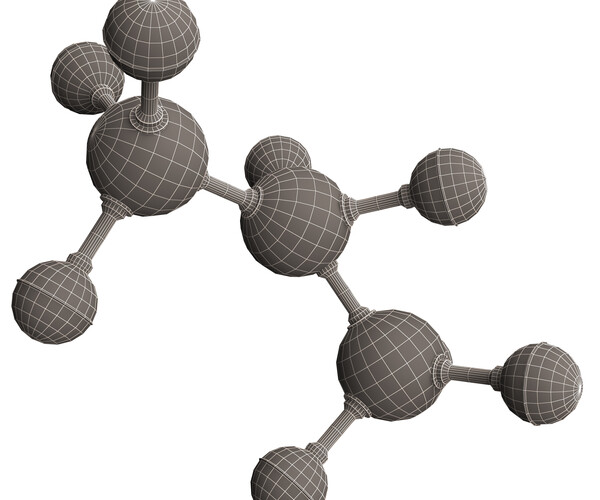 ArtStation - Propane Molecule | Resources