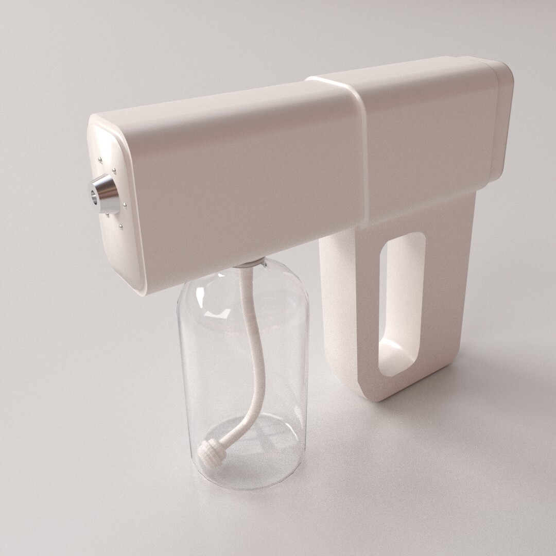 ArtStation - Nano Spray Gun | Game Assets