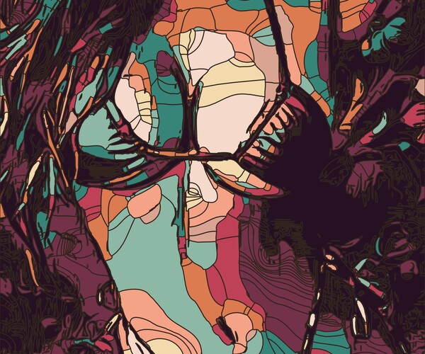 ArtStation - Geometric Girl | Artworks