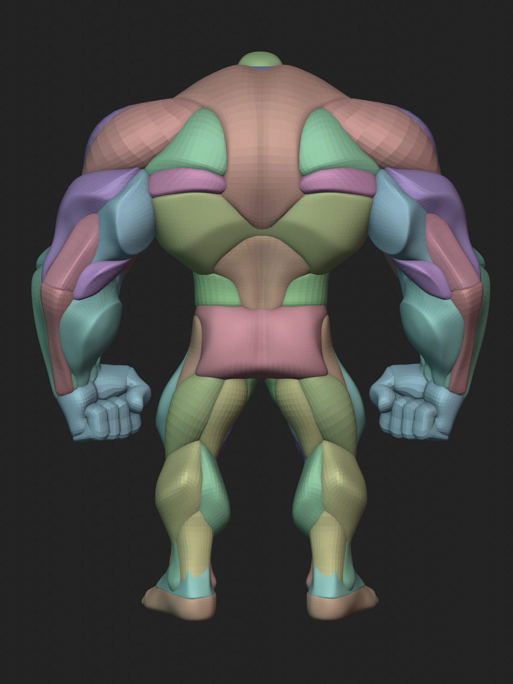ArtStation - Super Hero Anatomy Blockout V2 | Resources