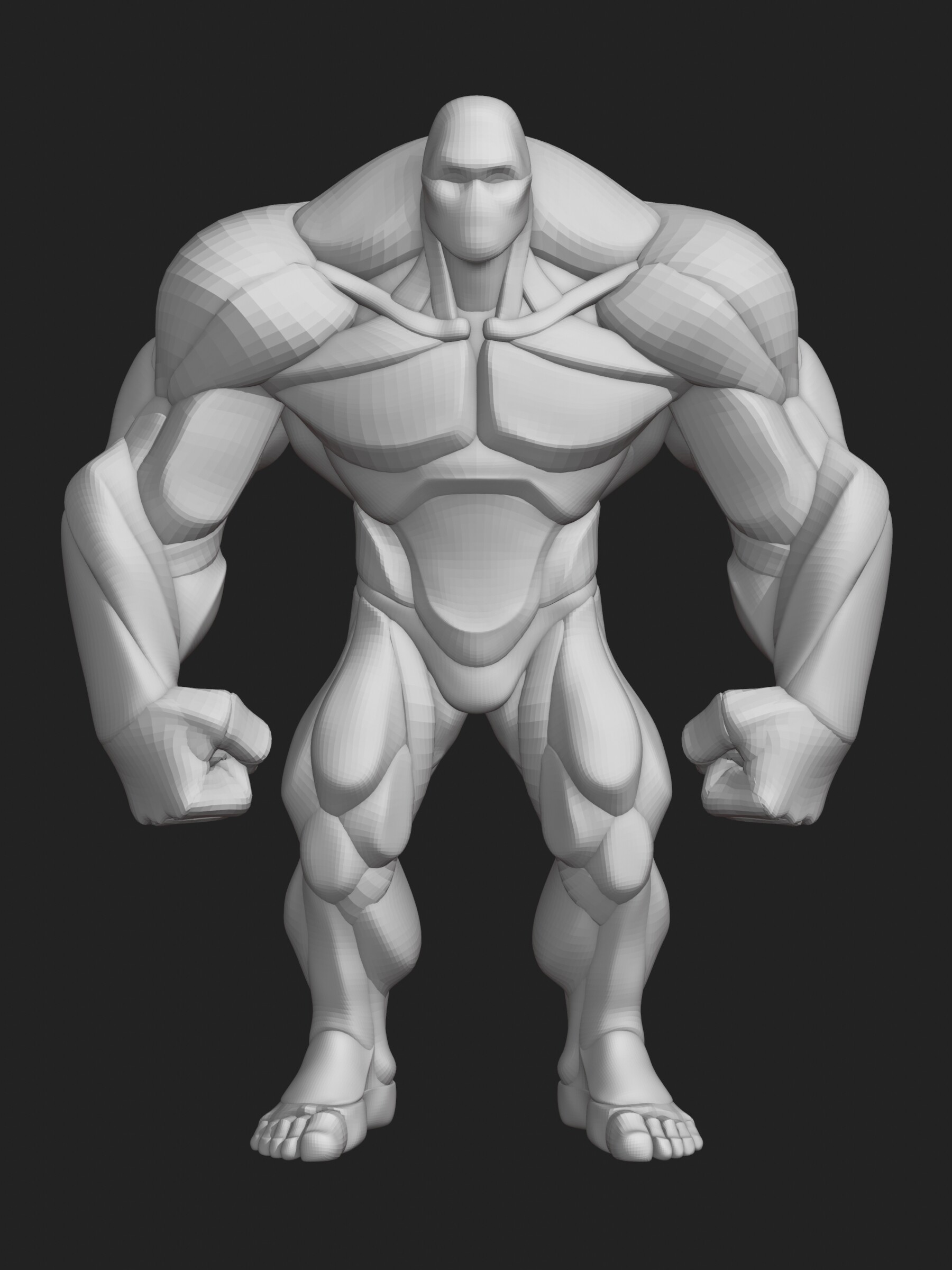 ArtStation - Super Hero Anatomy Blockout V2 | Resources
