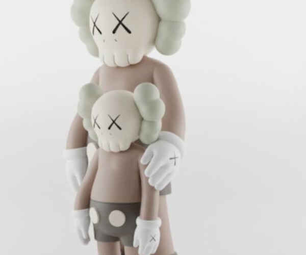 ArtStation - Kaws Waiting | Resources