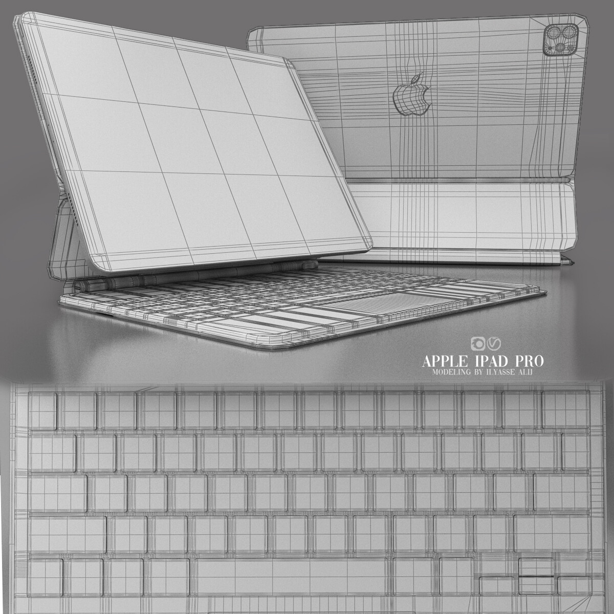 ArtStation - apple ipad pro 3D model | Resources