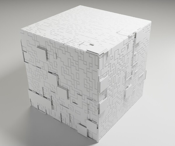 ArtStation - sci-fi cube | Resources