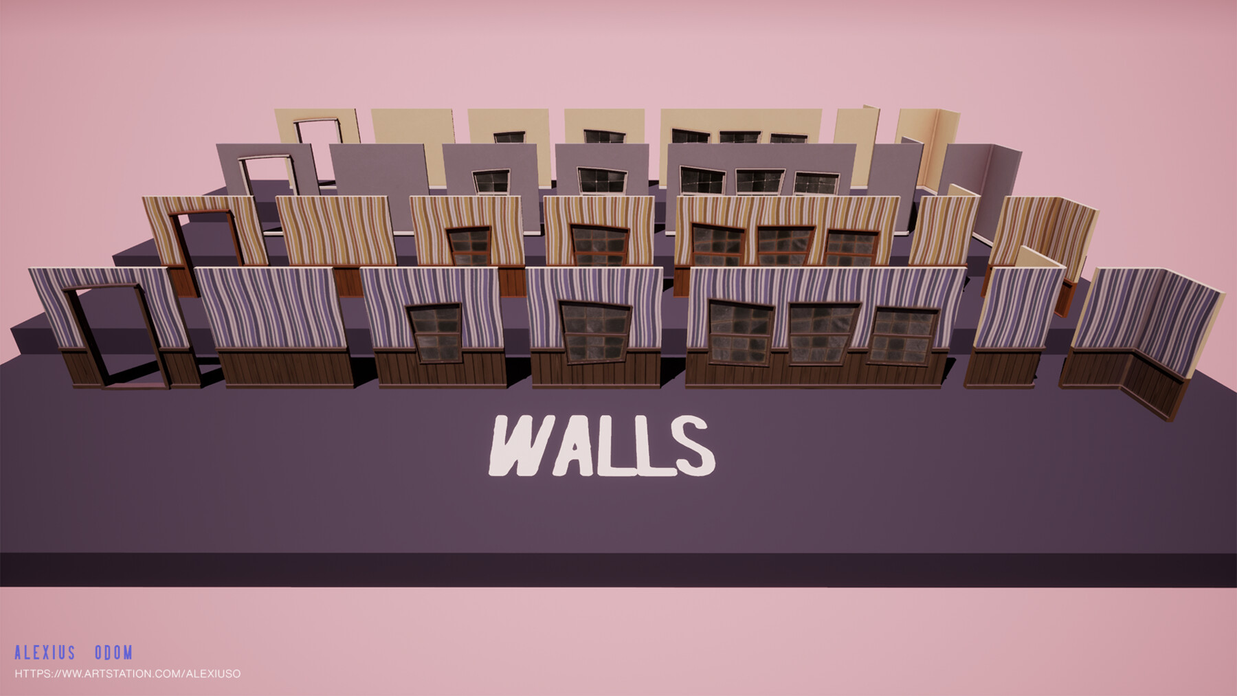 ArtStation - Haunted Motel Asset Pack | Low Poly | Game Assets