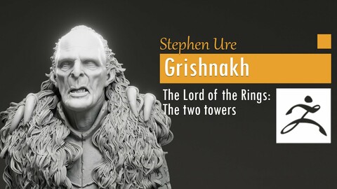 ArtStation - Stephen Ure - Grishnakh - The Lord of the Rings | Resources