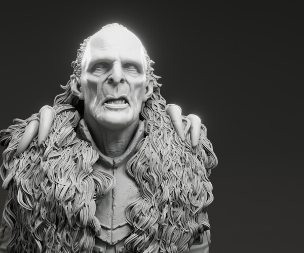 ArtStation - Stephen Ure - Grishnakh - The Lord of the Rings | Resources