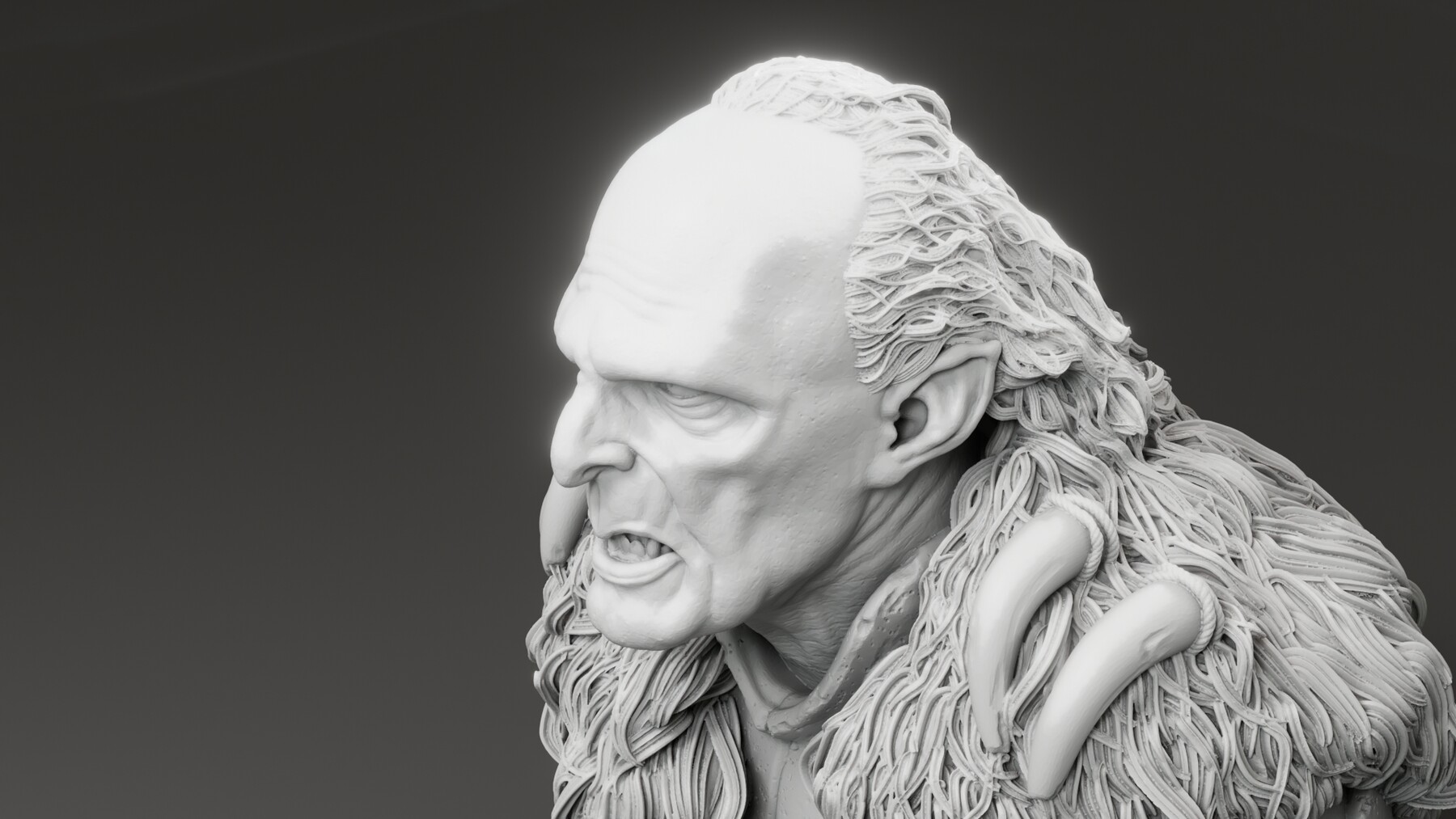 ArtStation - Stephen Ure - Grishnakh - The Lord of the Rings | Resources