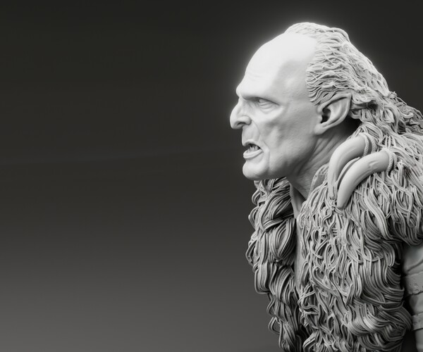 ArtStation - Stephen Ure - Grishnakh - The Lord of the Rings | Resources