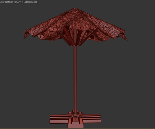 ArtStation - learning modeling and animat outdoor umbrella | Tutorials