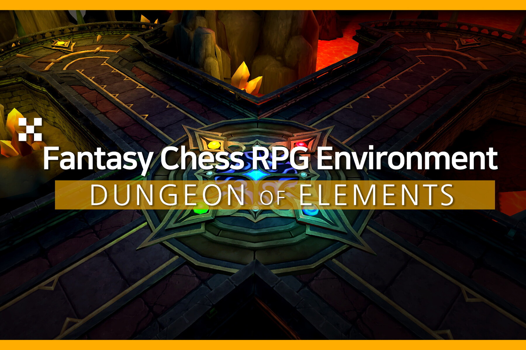 ArtStation - Fantasy Chess RPG Environment - Dungeon of Elements | Game ...