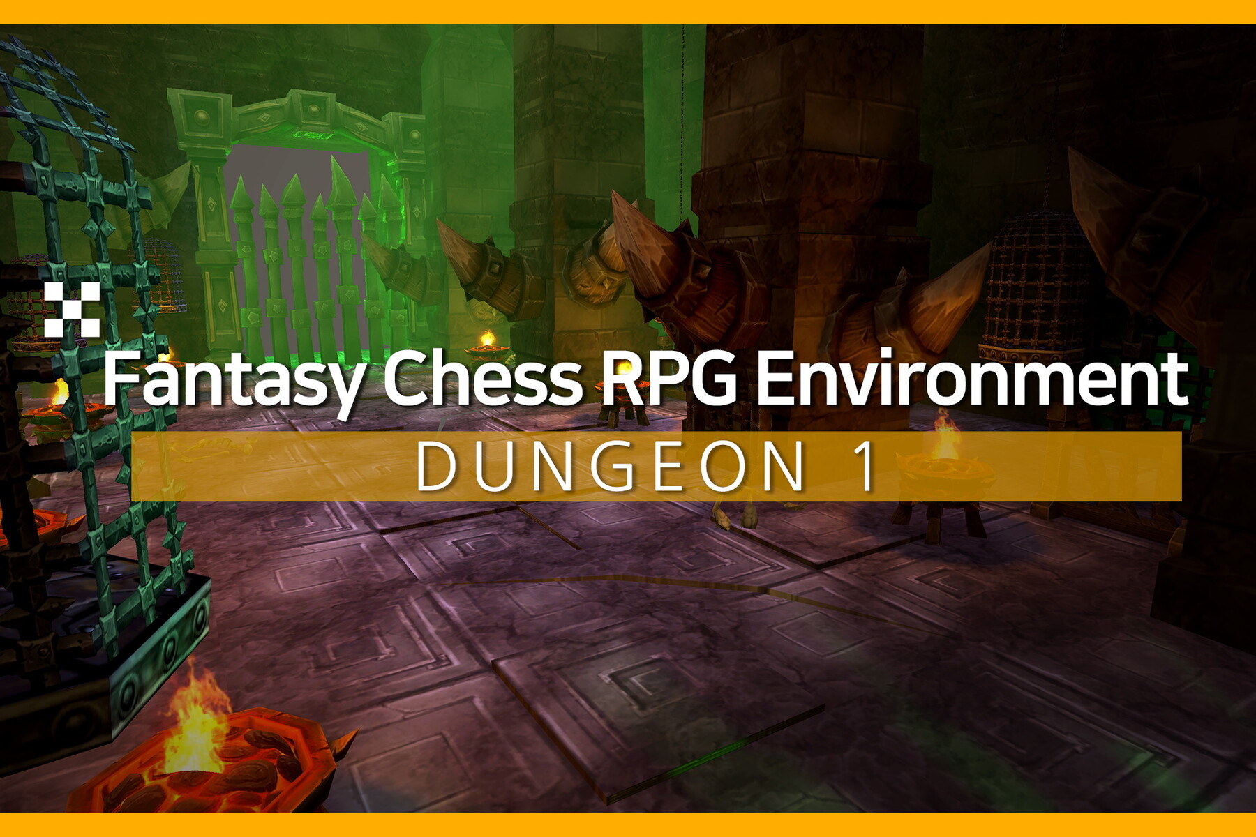 ArtStation - Fantasy Chess RPG Environment - Dungeon1 | Game Assets