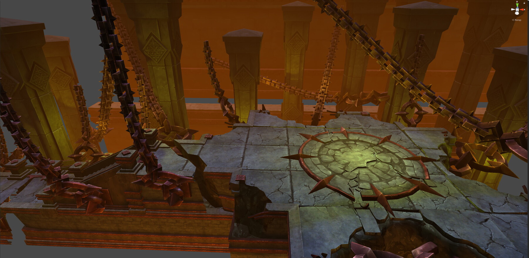 ArtStation - Fantasy Chess RPG Environment - Dungeon2 | Game Assets